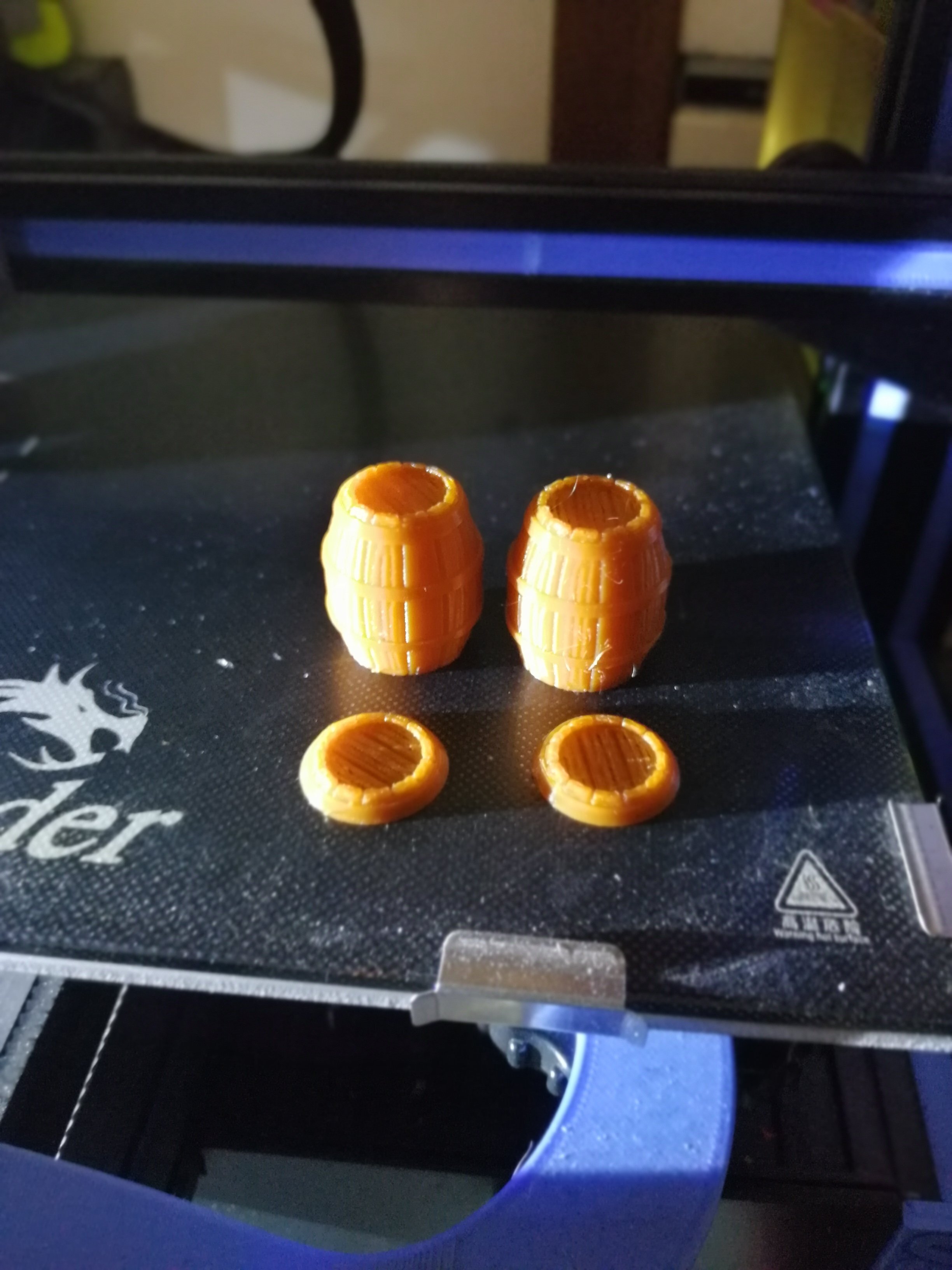 3D print 28mm Barrel Cart・Cults