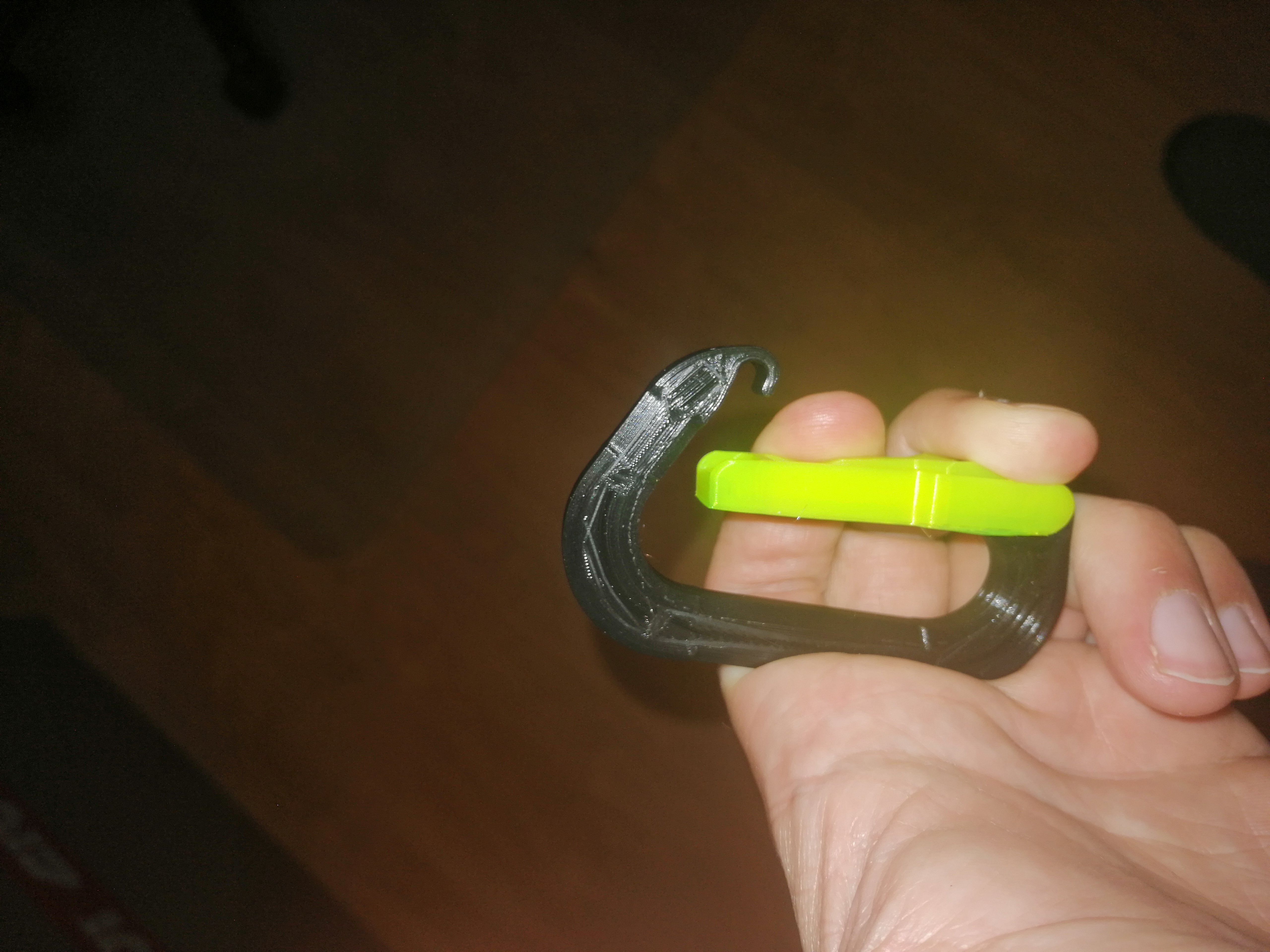 3D printed Simple Carabiner・Cults