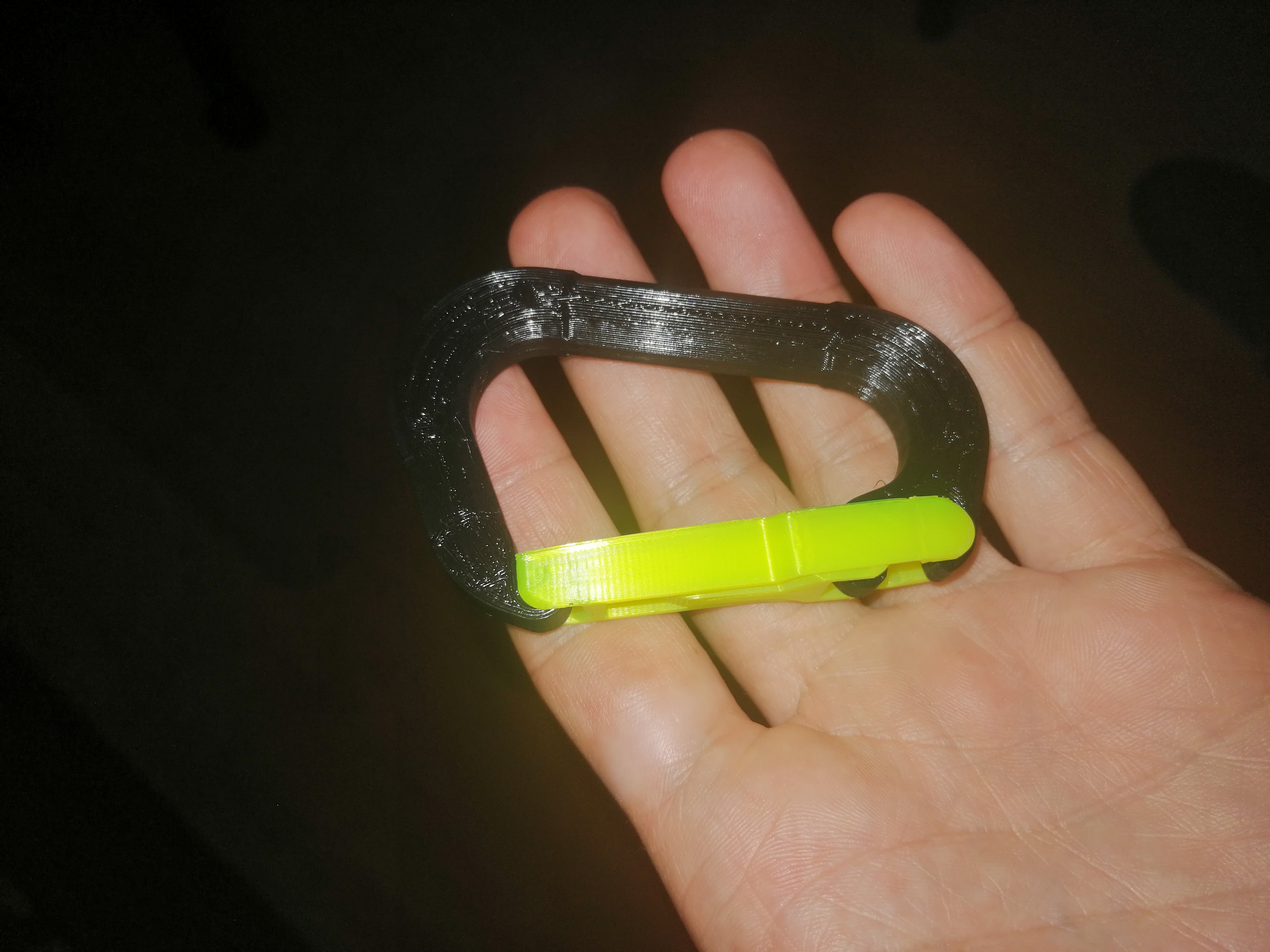 3D printed Simple Carabiner・Cults