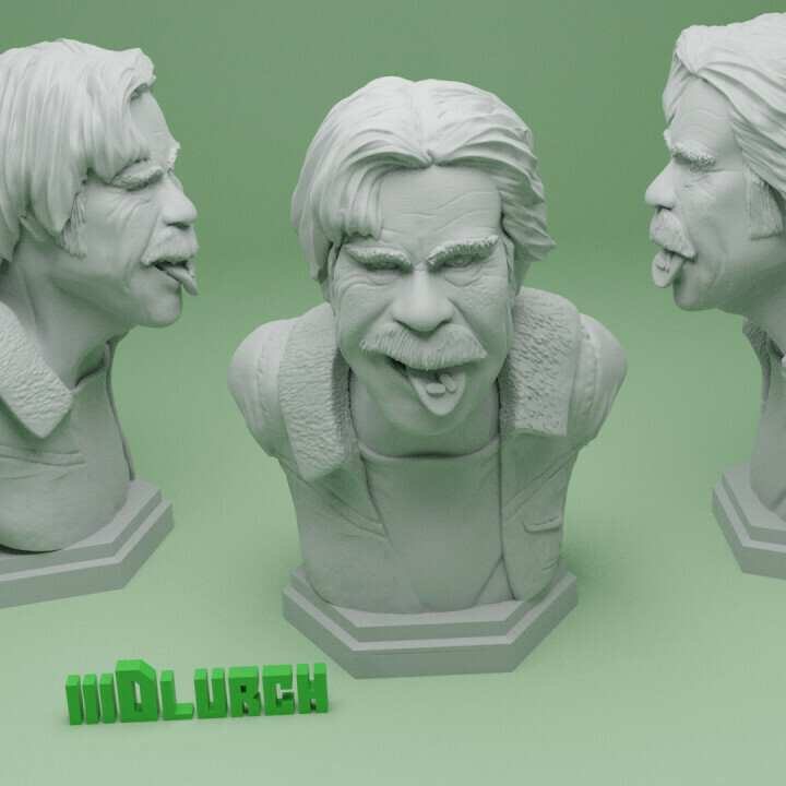 Free STL file Frank Gallagher fan-art 🍺・Template to download and 3D ...