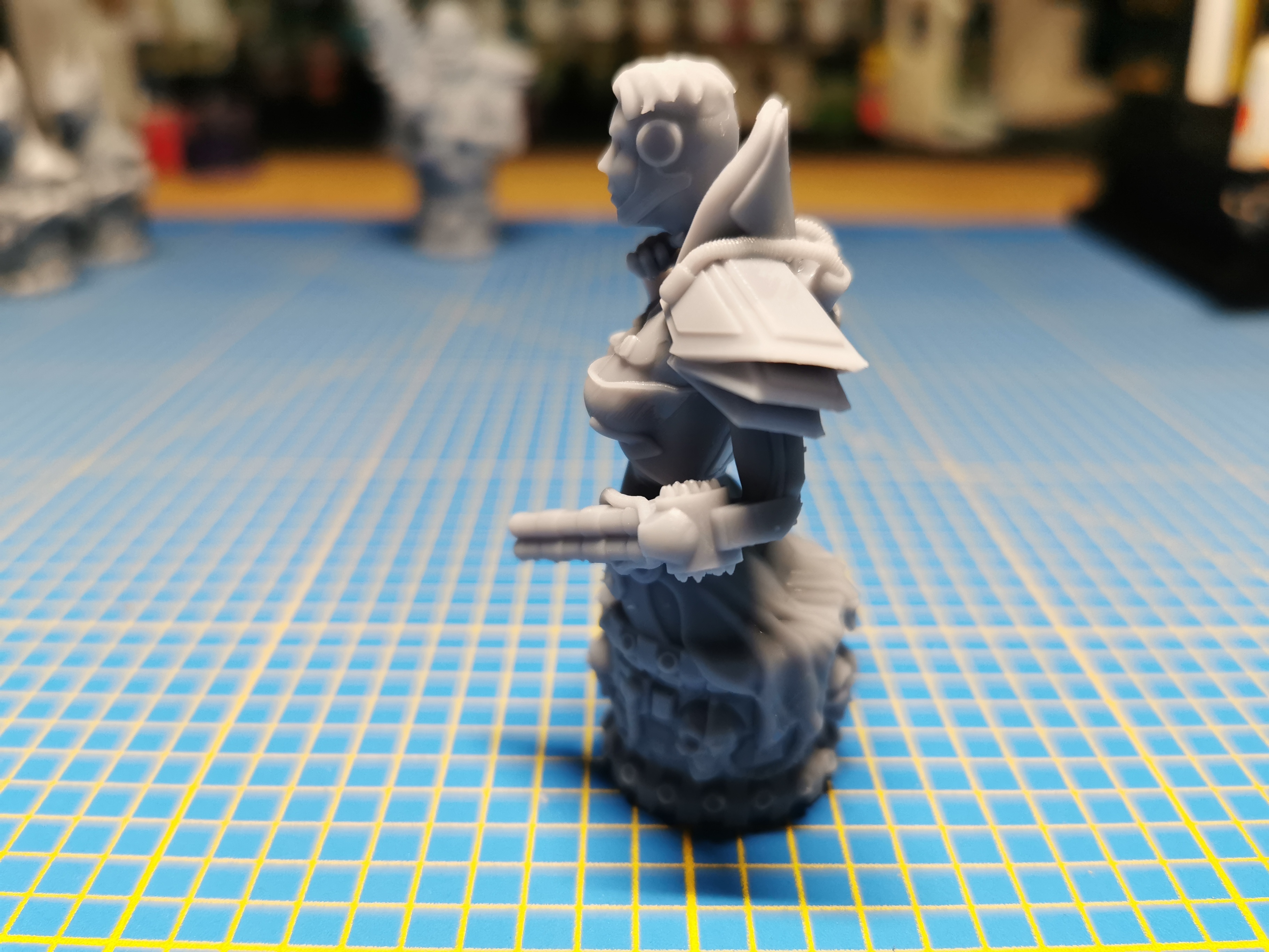 Работа Cyborg chess queen с возможностью распечатки в 3D • Сделано с ...