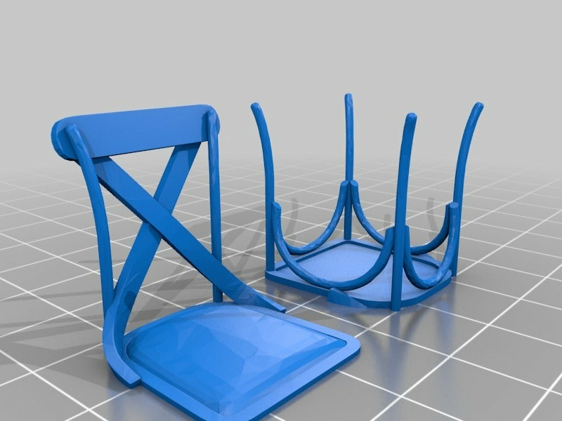 Free STL file X-Back Chair 🪑 ・Design to download and 3D print・Cults