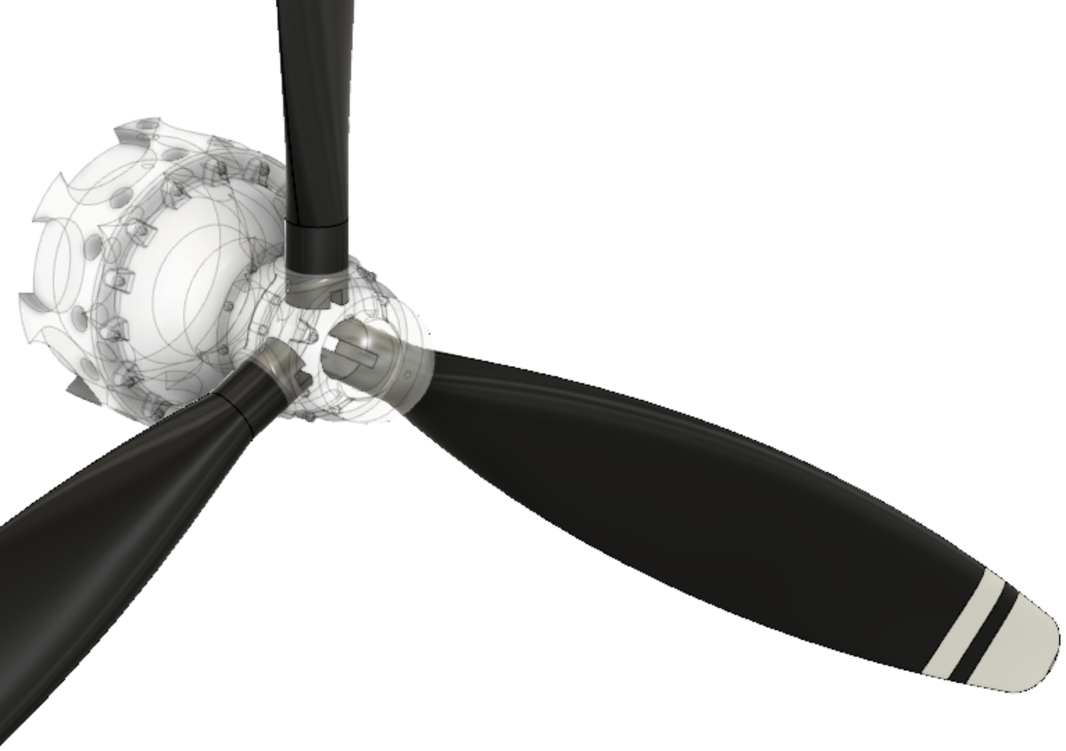 🚁 35" Propeller Wall Art・ 3D File for 3D printing・Cults