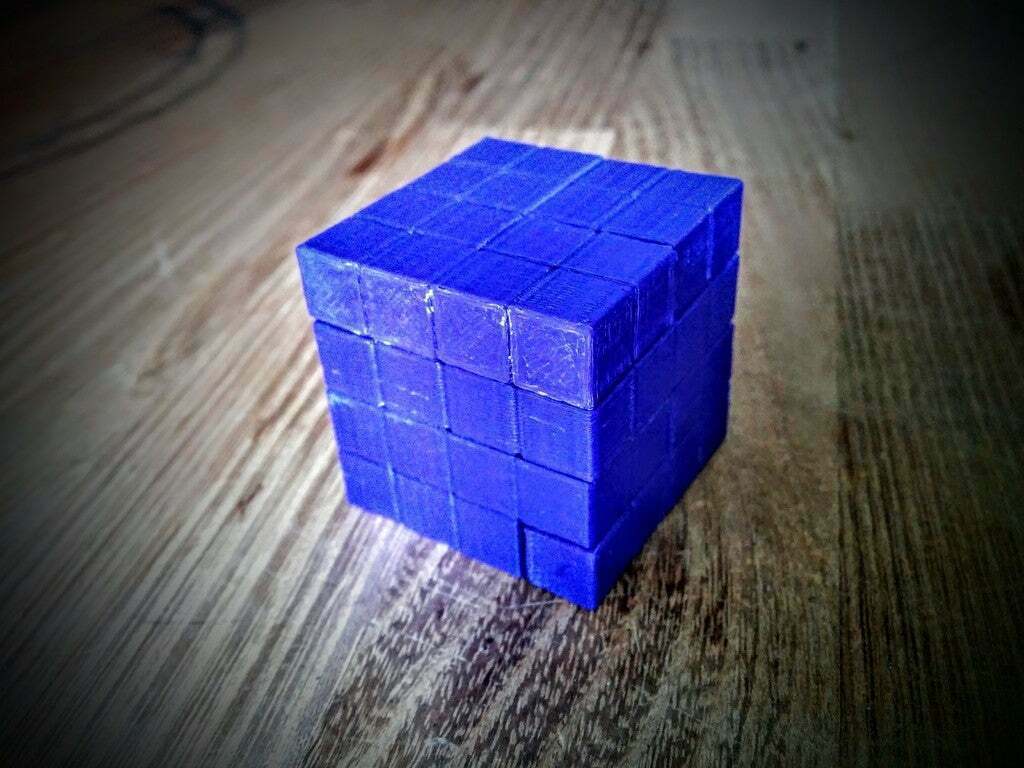 Free STL file Interlocking Puzzle Cube 4x4 🧩 ・3D printable object to ...