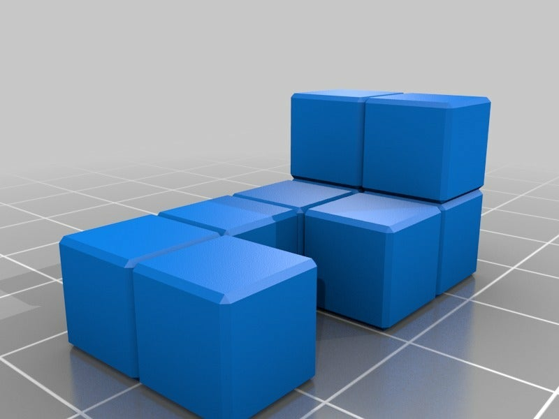 Free STL file Interlocking Puzzle Cube 4x4 🧩 ・3D printable object to ...