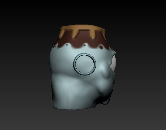 🌋 JOGO VOLCANO HEAD - JUJUTSU KAISEN PENCIL HOLDER・ OBJ File for ・Cults