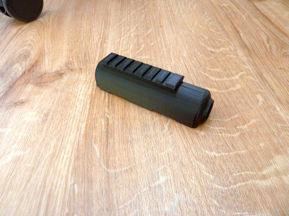 STL file Handguard for Airsoft CYMA CM045 with top picatinny rail 🔫 ・3D ...