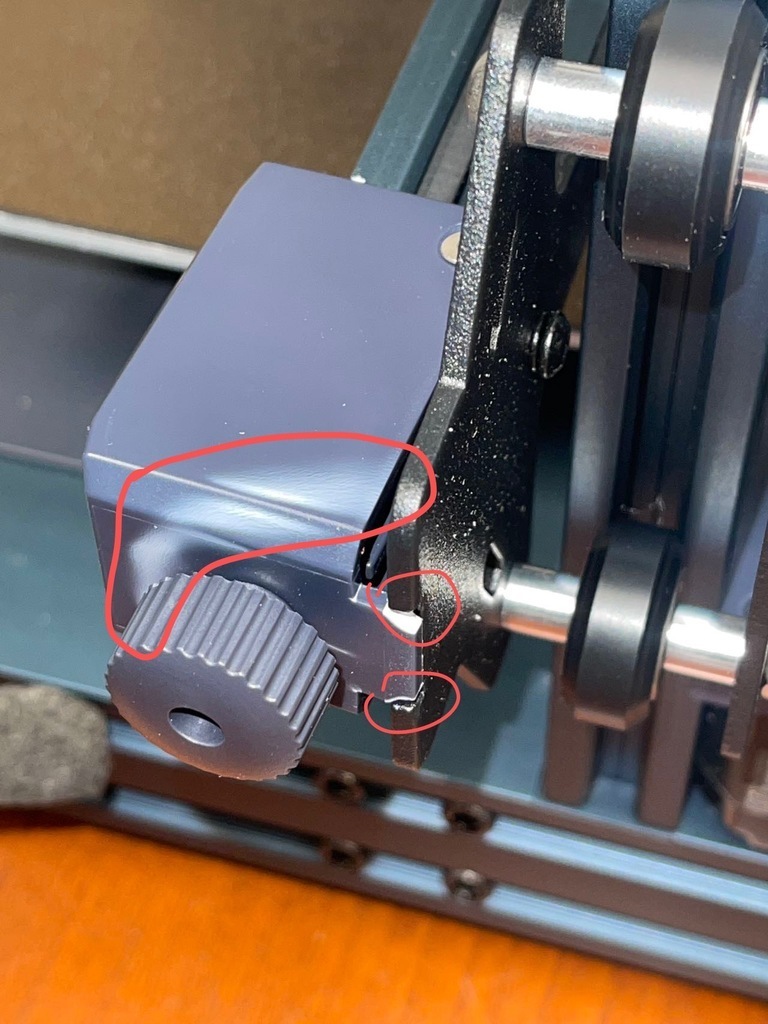 🧑‍🏭 X axis Tensioner Cover [Factory Original Version] for Elegoo ...