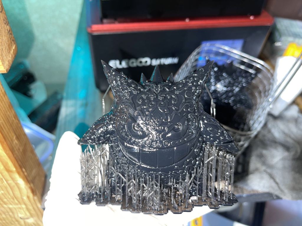 🐉 POKEMON GENGAR - ORNAMENTAL VERSION・Free STL File for ・Cults