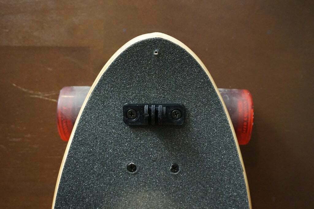 🛹 GoPro Skateboard Mount・Free STL File for ・Cults