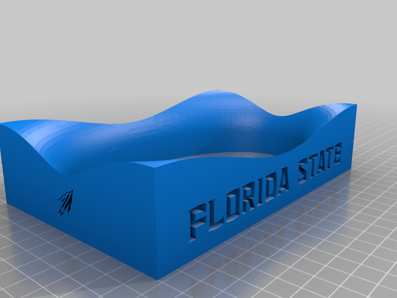 Free 3D file FSU Florida State Football Holder - Ball Holder stand ...