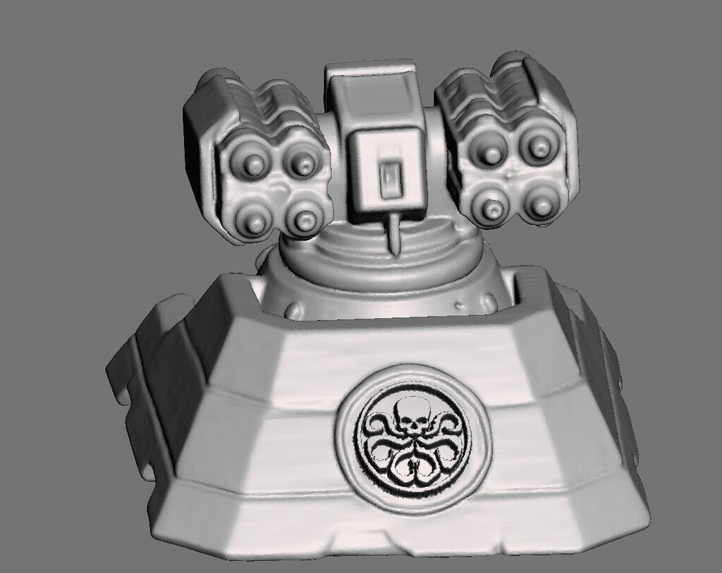 🎲 MCP Hydra Terrain・Free STL File for 3D printing・Cults