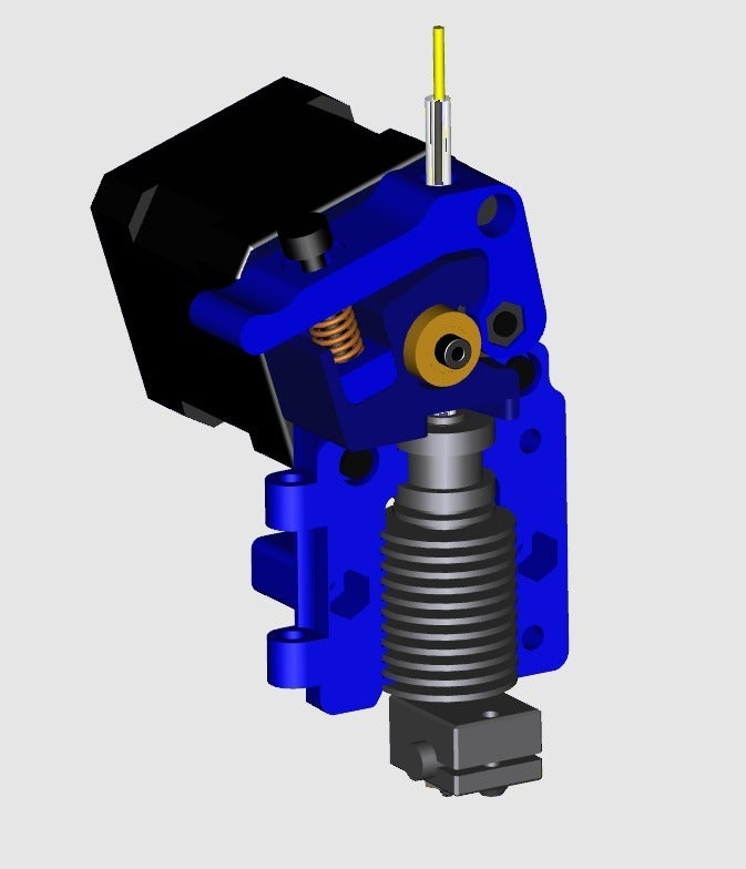 🔧 Экструдер с прямым приводом E3D V6 Hotend・Бесплатный бесплатно STL ...