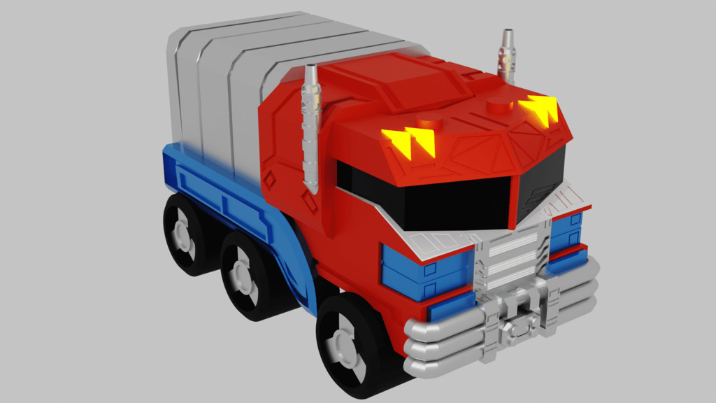 Free STL file Optimus Prime's alt mode from IDW 2019 comics 🤖 ・3D ...