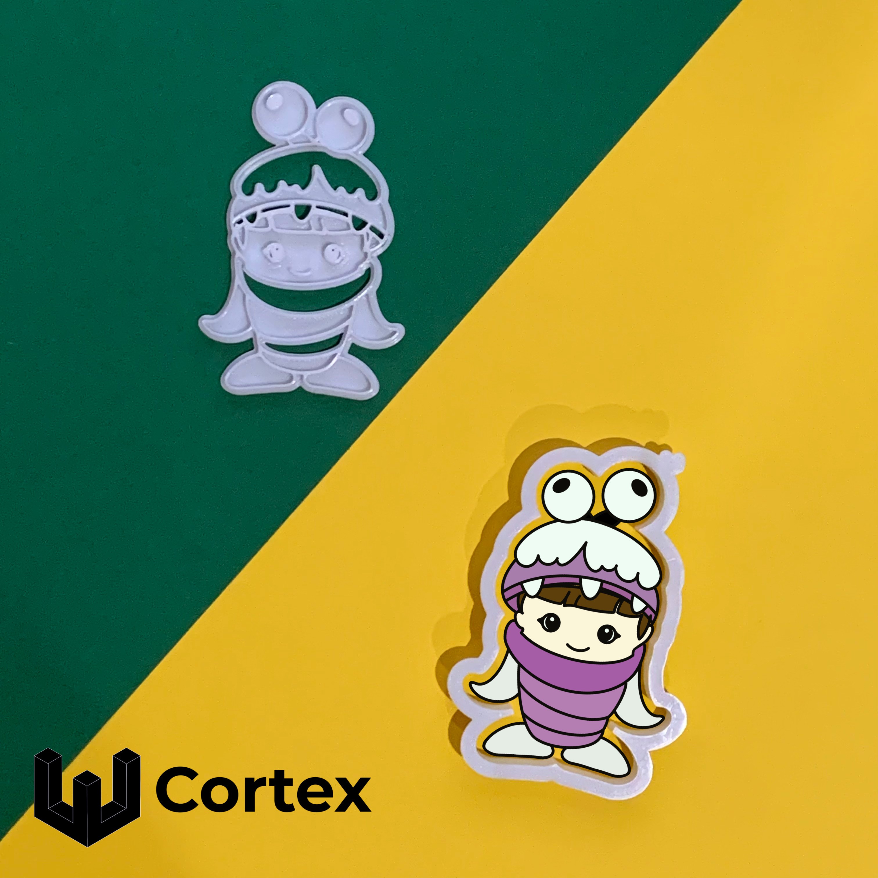 STL-Datei Monsters Inc Ausstechformen 👽 ・Vorlage für 3D-Druck zum ...