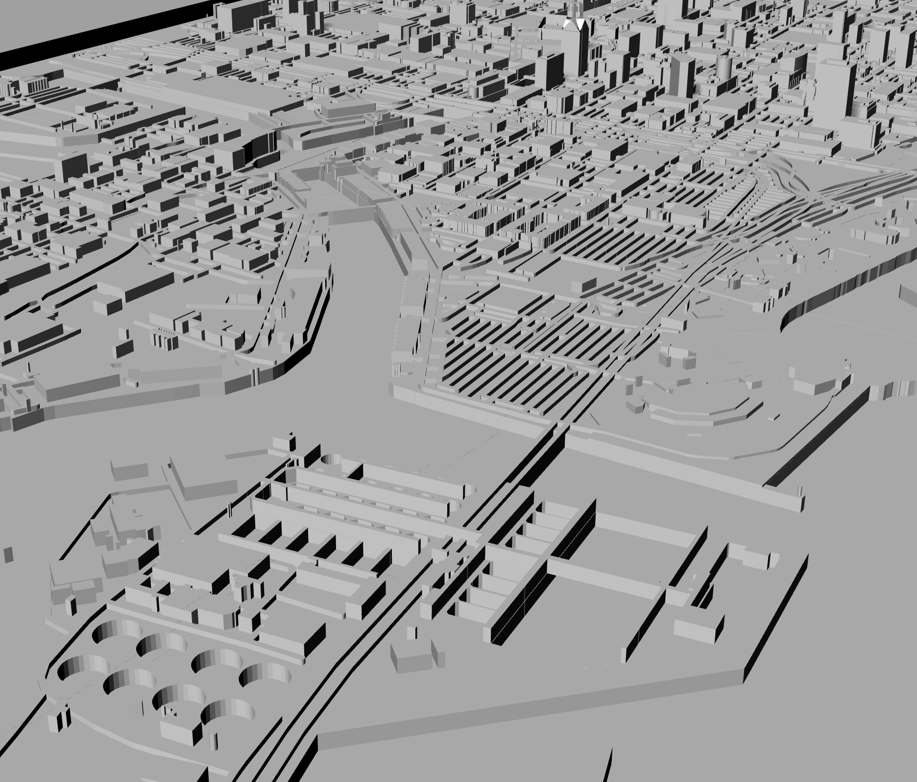 📁 3D Milwaukee | Digital Files | 3D STL File | Milwaukee 3D Map | 3D ...