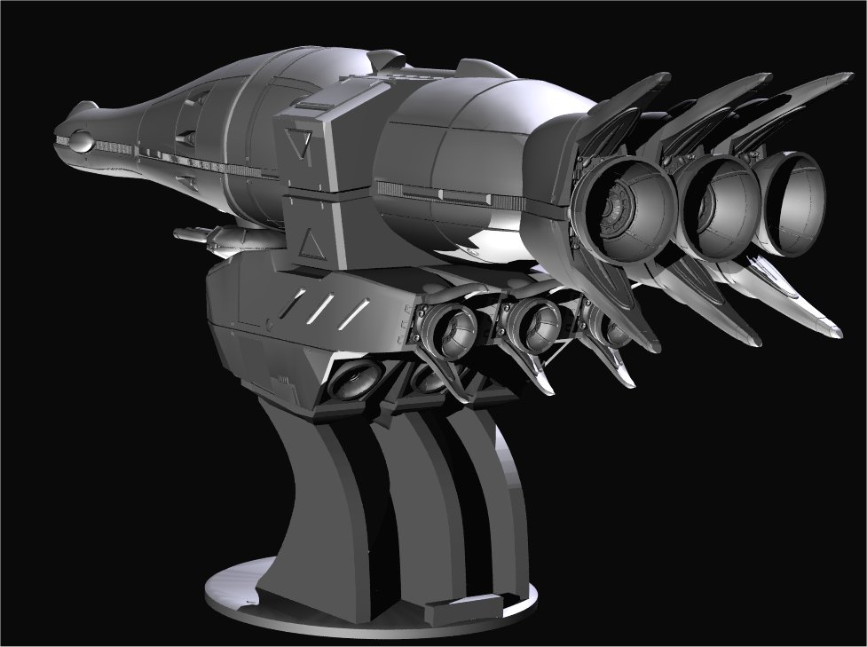 🎲 Garfish 1/285th Scale・ STL File for ・Cults