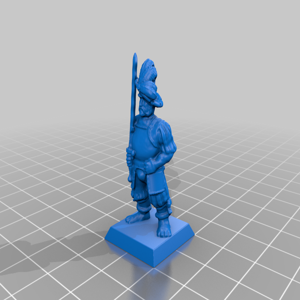 Free STL file Supportless_german_landsknecht_Zweihänder/Elite ⚔ ・3D printable design to download ...