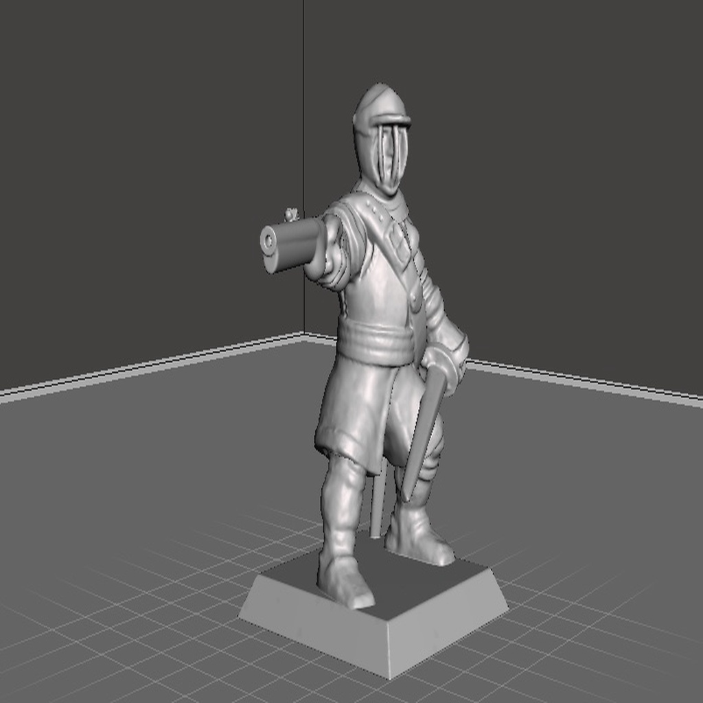Free STL file English_Civil_War_dismounted_cavalry 🚜 ・3D printing model ...
