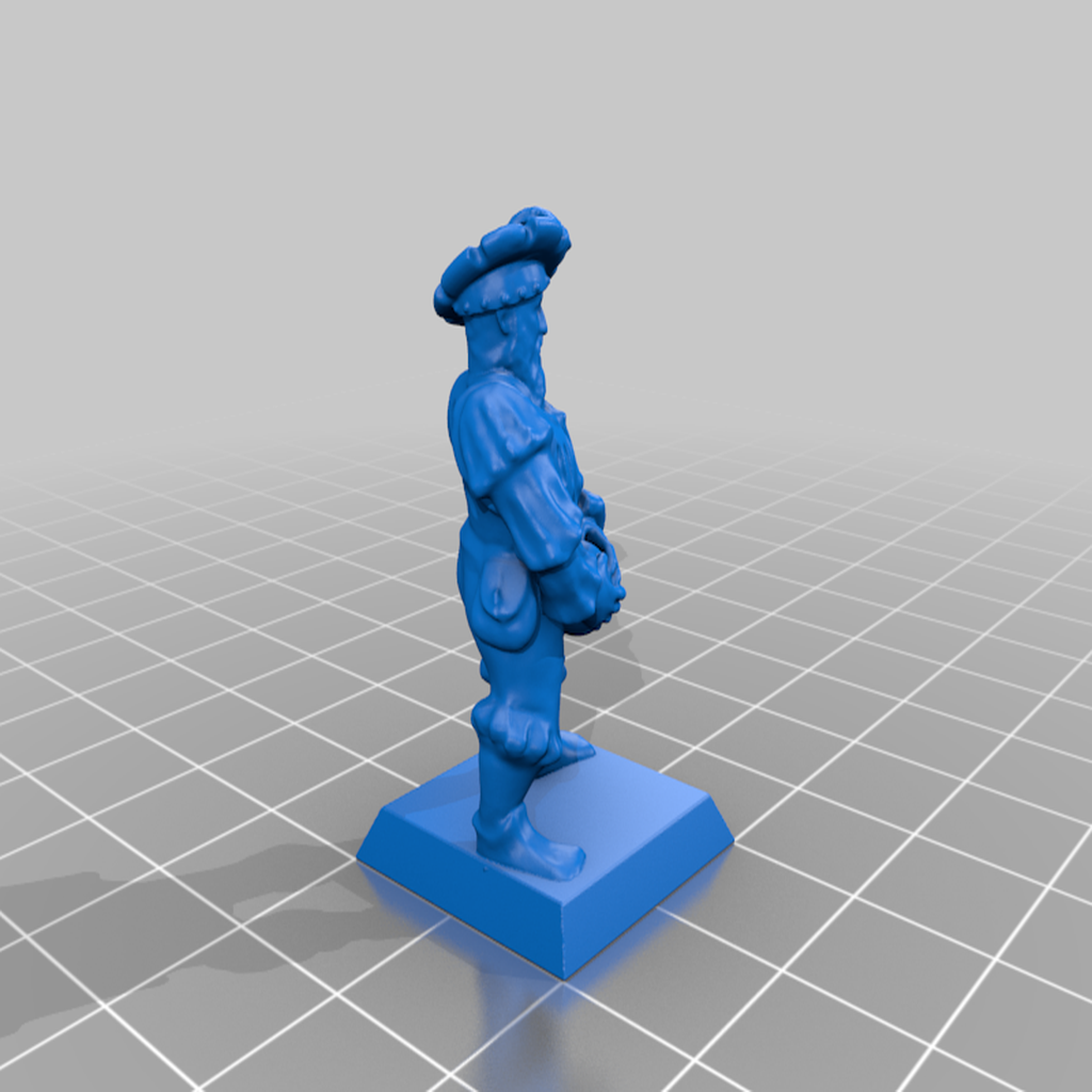 🎲 German_landsknecht_artillery_crew・Free STL File for 3D printing・Cults