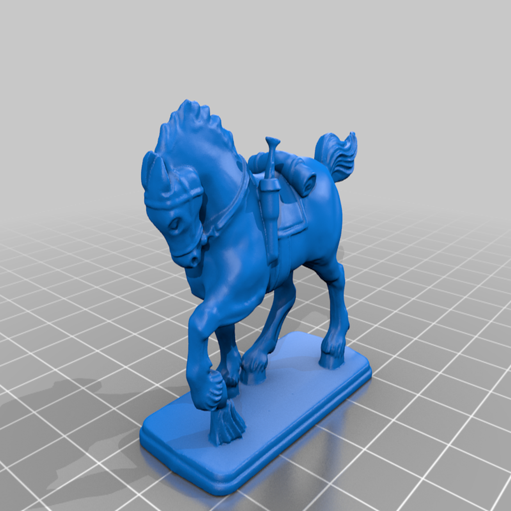 🐎 Supportless_Hussars_Horse/pistoliers_horse・Free STL File for 3D ...