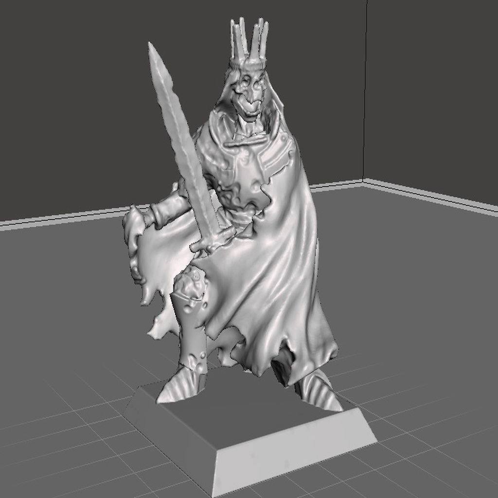💀 Undead_King/Wight_Lord・Free STL File for 3D printing・Cults