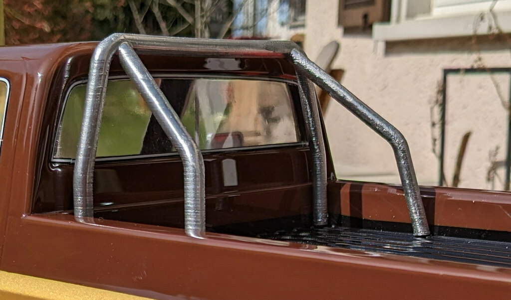 Free 3D file Roll cage for an RC crawler pickup truck (Gmade GS02F ...