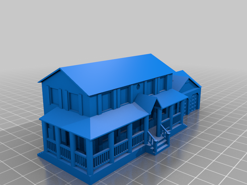 🏠 House・Free STL File for ・Cults