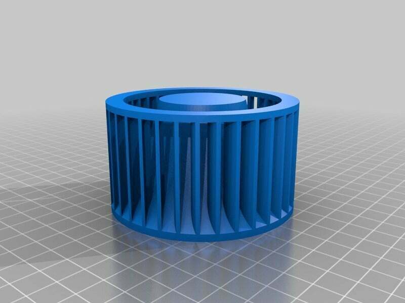 Free STL file Centrifugal Fan 👽 ・3D printing idea to download・Cults