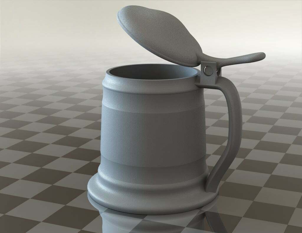 ☕ Coffee Stein・Free STL File for ・Cults