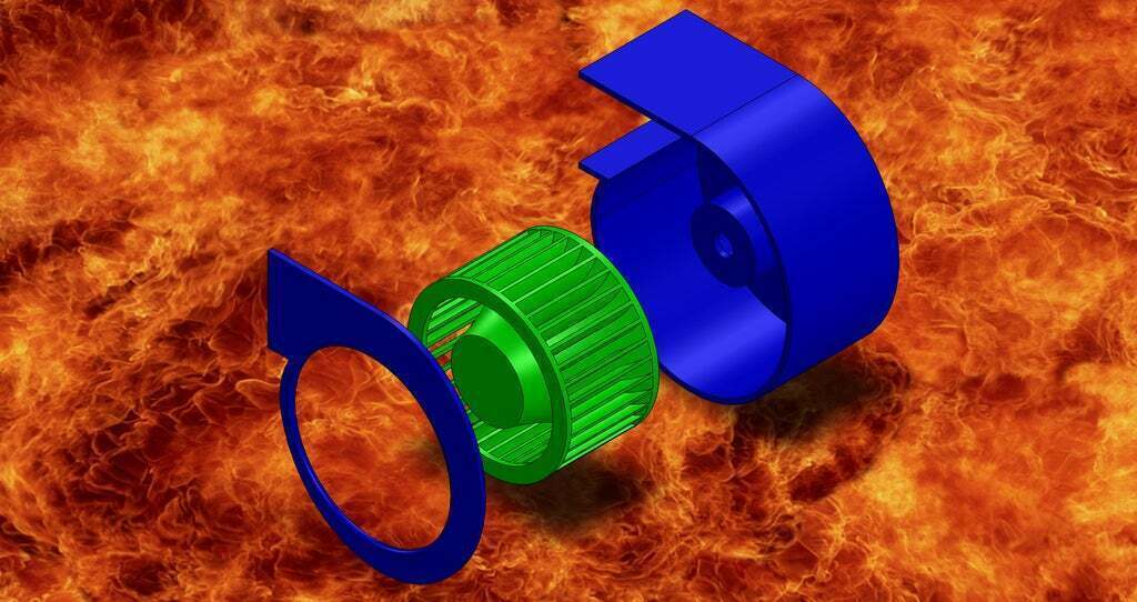 Free STL file Centrifugal Fan 👽 ・3D printing idea to download・Cults