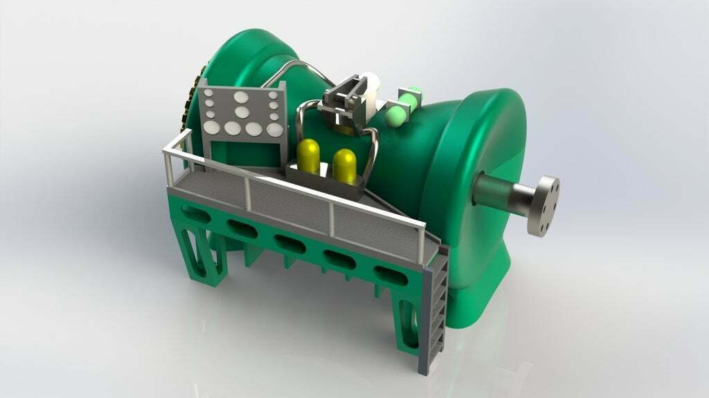 Free STL file Toy Steam Turbine (High Detail) 😤 ・3D printable design to ...