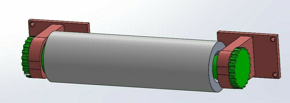 STL file Kitchen Paper Roller 🔪 ・3D print design to download・Cults