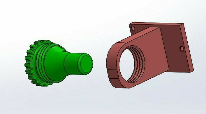 STL file Kitchen Paper Roller 🔪 ・3D print design to download・Cults