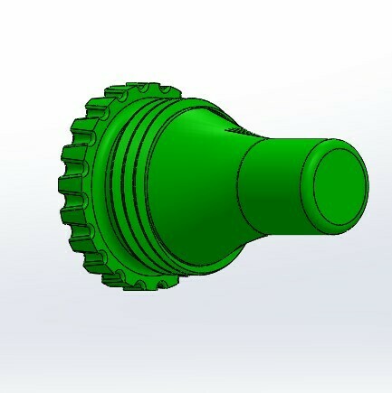 STL file Kitchen Paper Roller 🔪 ・3D print design to download・Cults