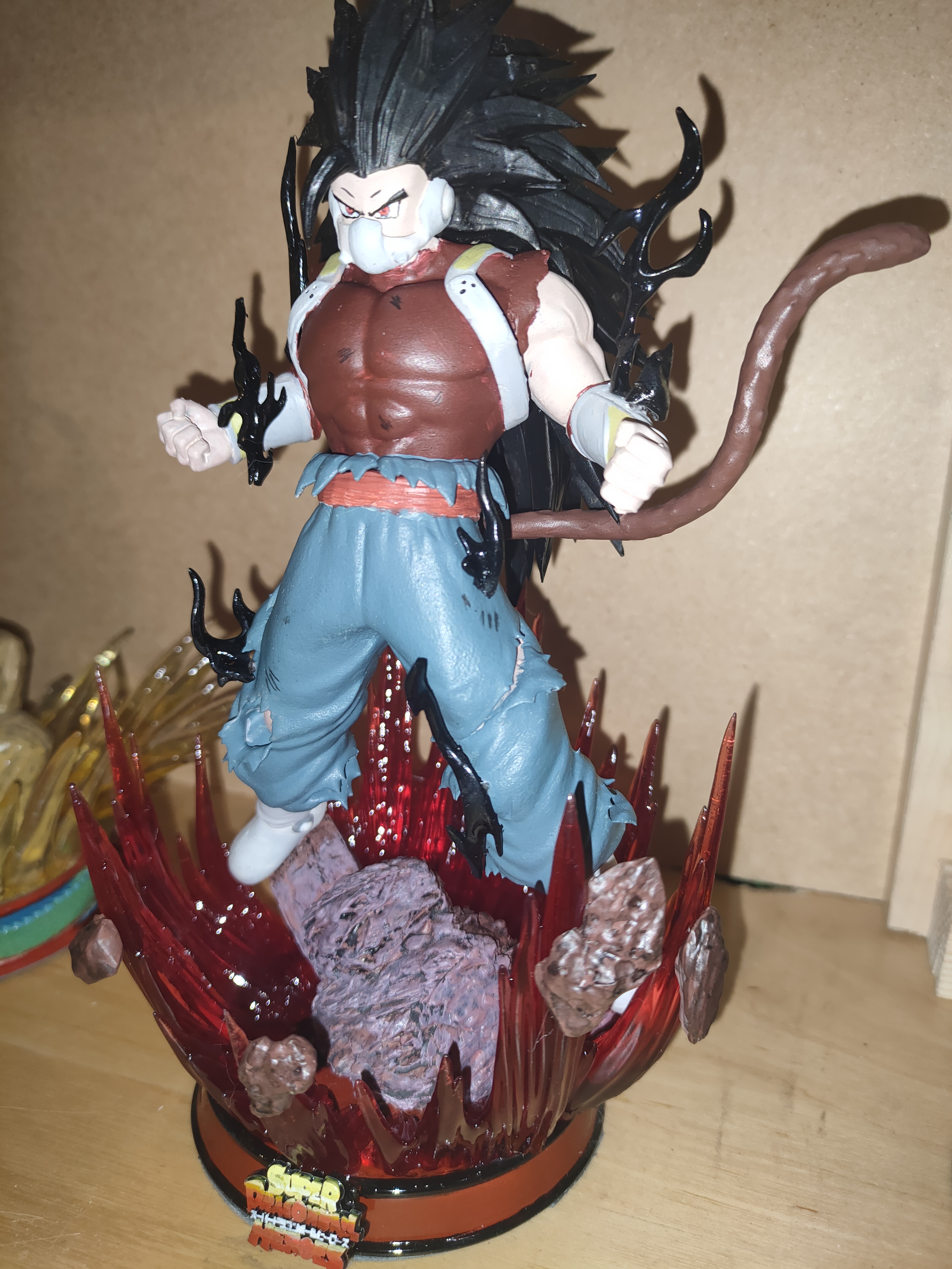 3D printing Cumber the evil saiyan • made with Elegoo mars 2 pro・Cults