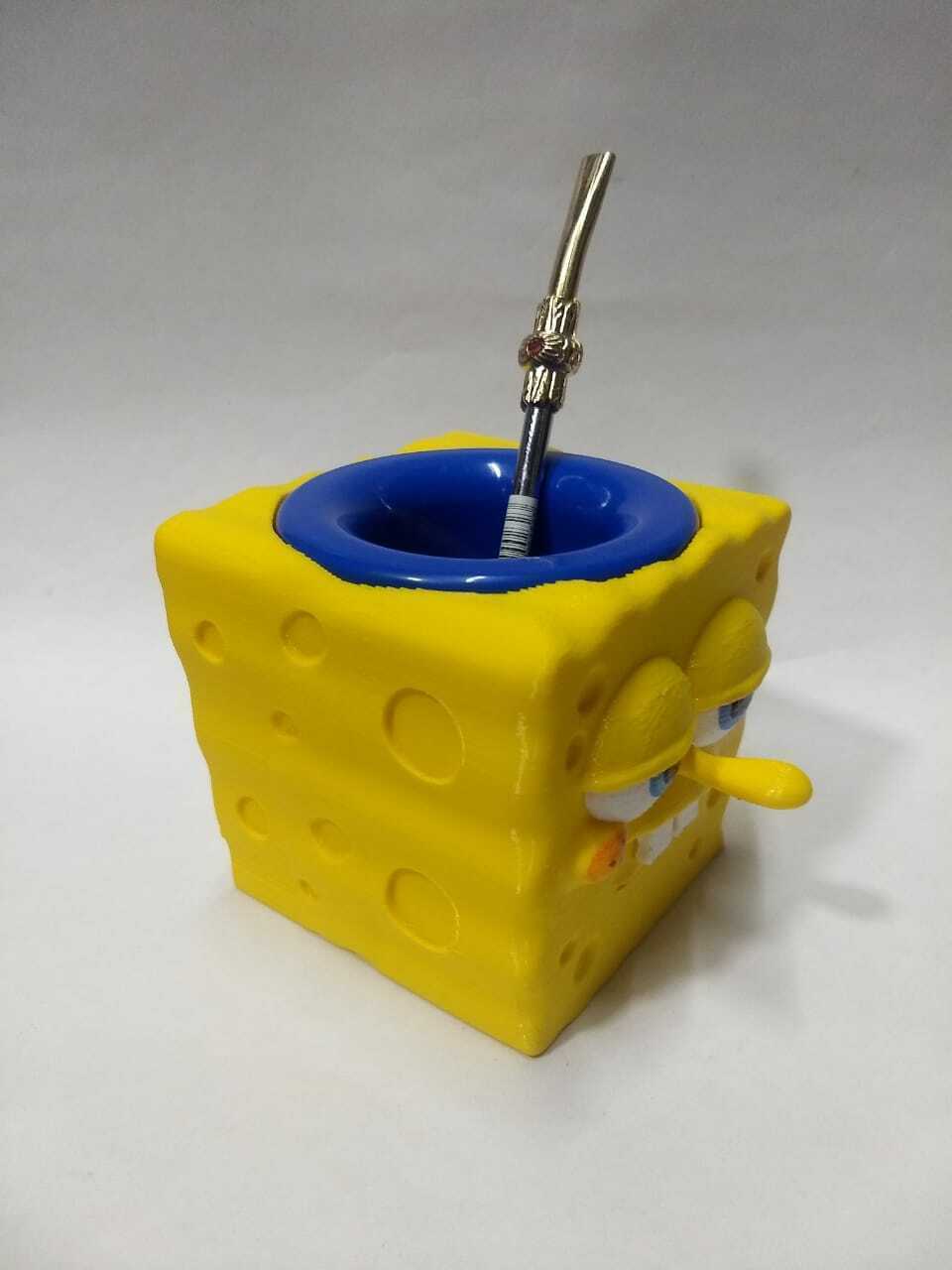 STL file SpongeBob Mate 🧉 ・3D printing design to download・Cults