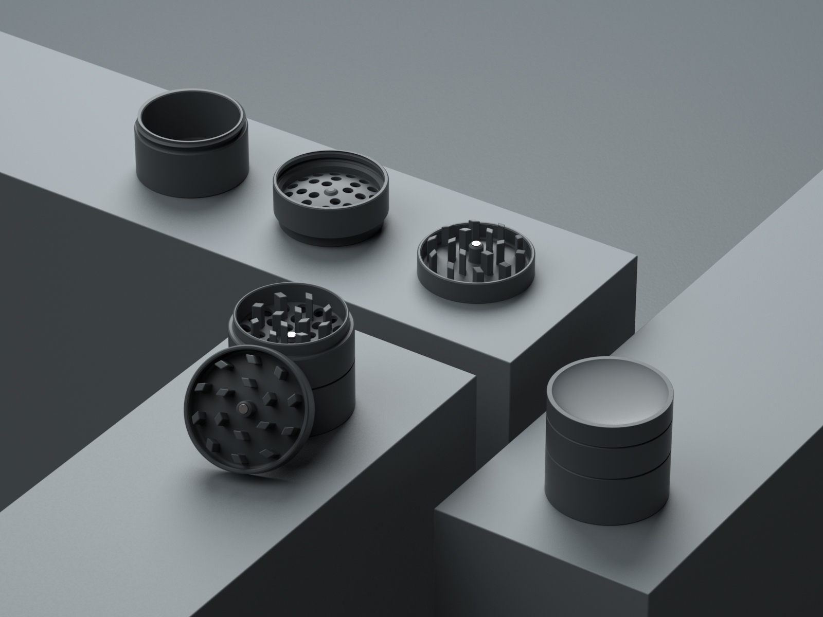 STL file Grinder | Grinder 🌱 ・3D printing design to download・Cults