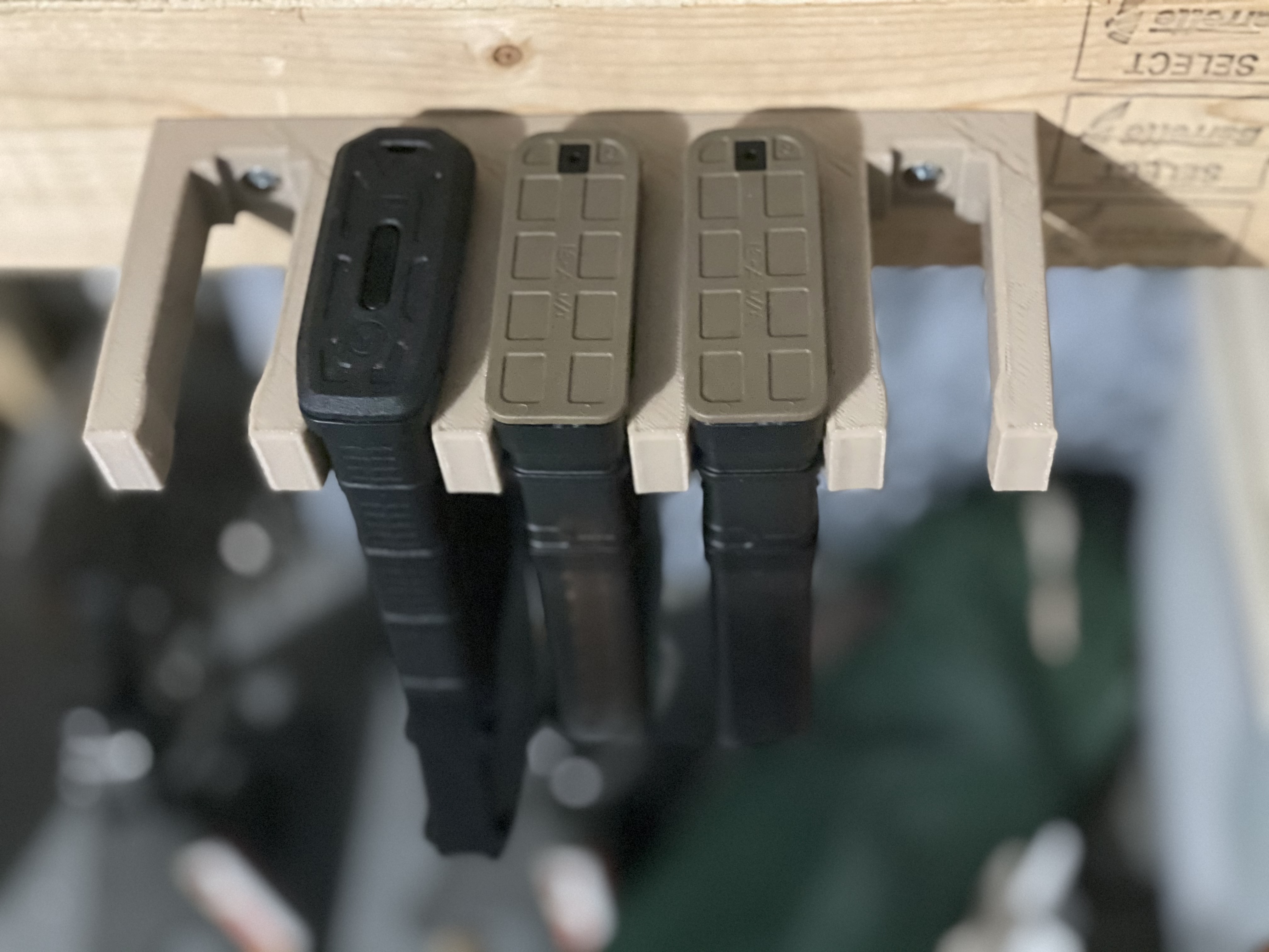 🔧 Magpul AR15 Wall Magazine Holder・ STL File for ・Cults