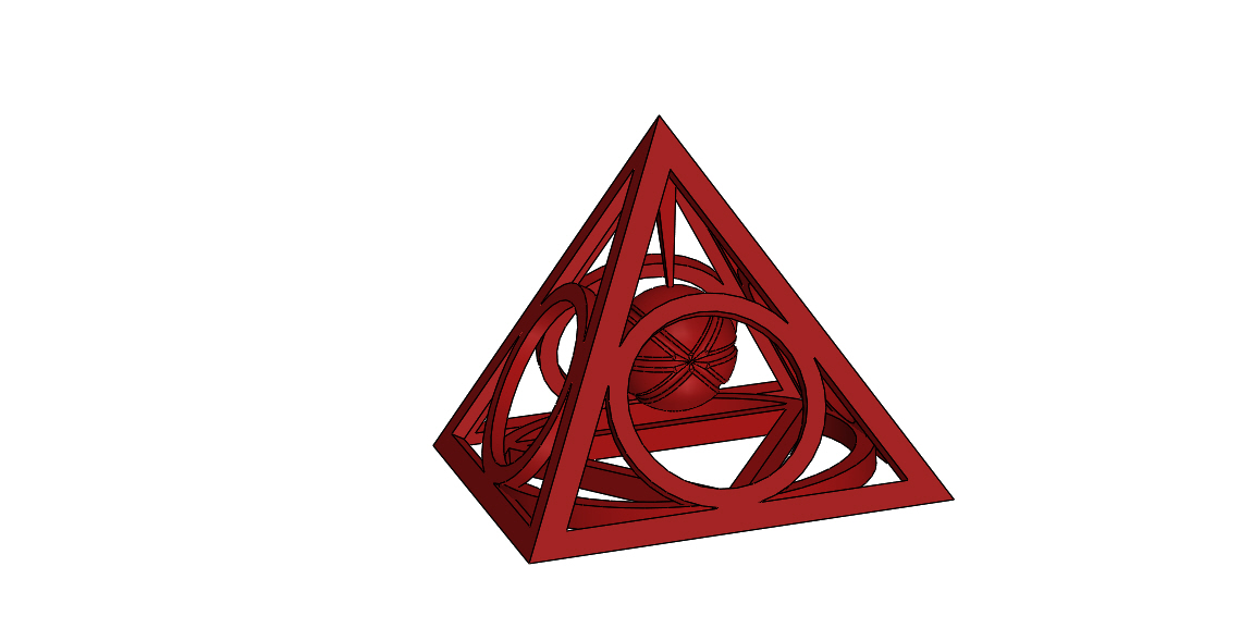 Free STL file Desktop toy PYRAMID minimal 🎨 ・3D printer model to ...