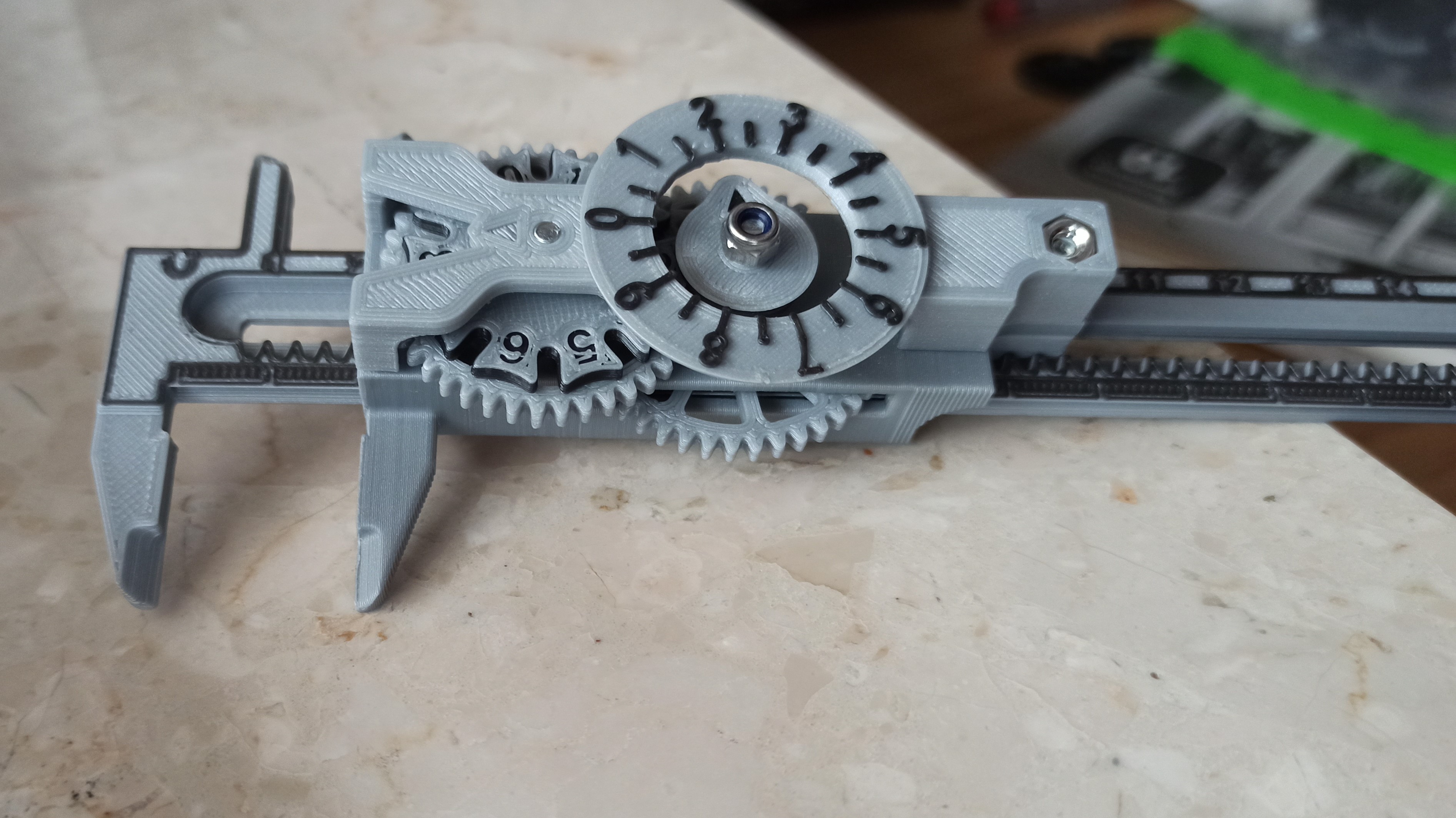 🧑‍🔧 PRECISION CALIPER 3D PRINTING DIY・ STL File for ・Cults