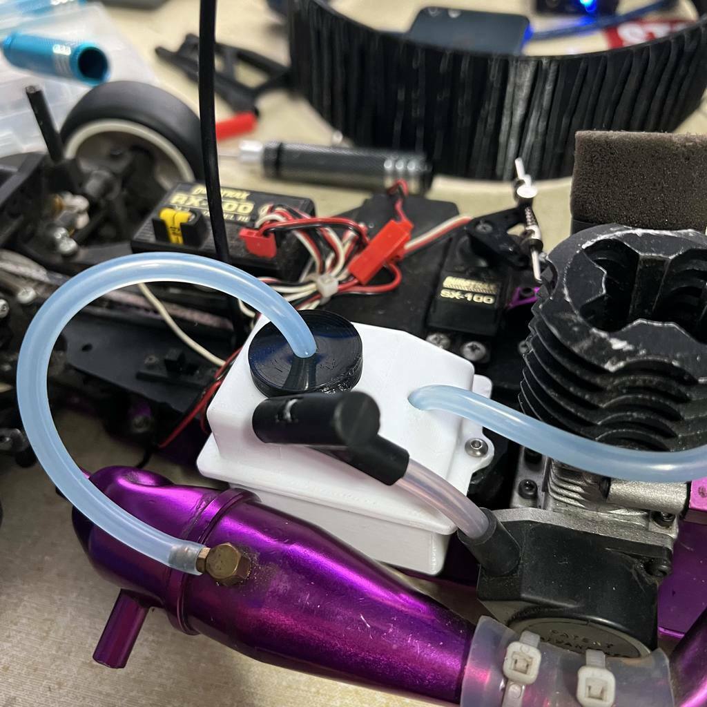 3D-Datei 1/10 Nitro Kraftstofftank für Duratrax Street Force 🚁 ...