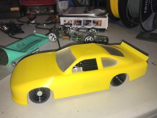 Free STL file Mini Z Nascar Body and Rims 102mm/F3+/R3+ 🚗 ・3D printable ...