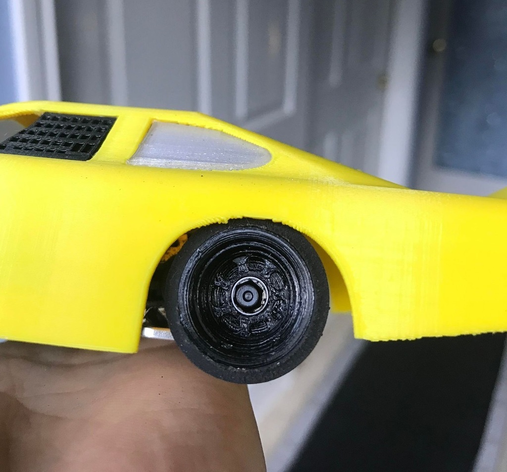 🚗 Mini Z Nascar Body and Rims 102mm/F3+/R3+・Free STL File for ・Cults