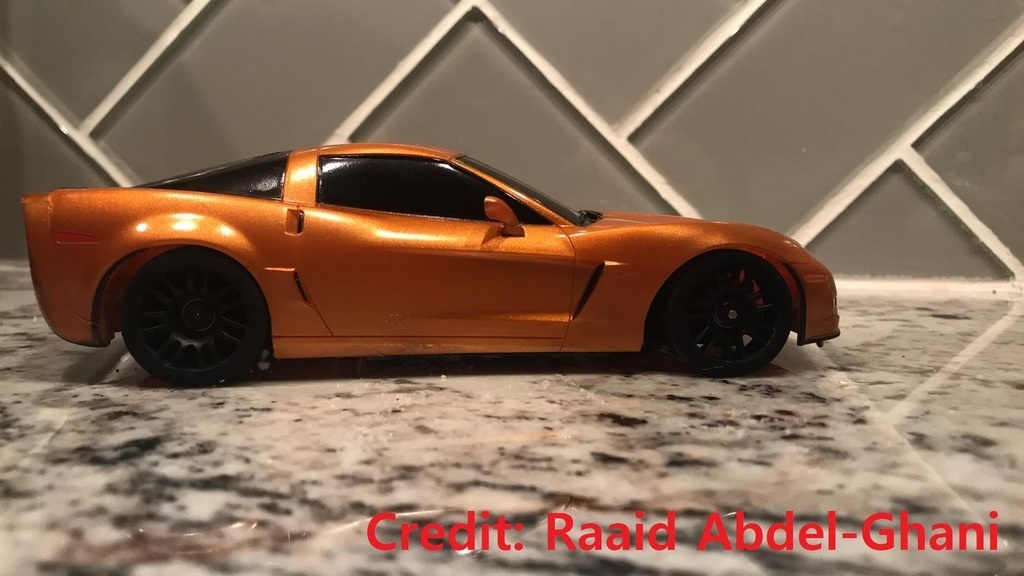 Fichier STL gratuit XMods Corvette Z06 Mini Z adaptateur(Clip avant et ...
