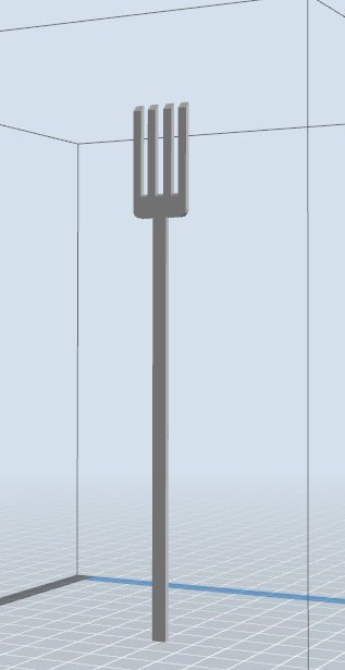 Free STL file Fork 🍽️ ・3D print design to download・Cults