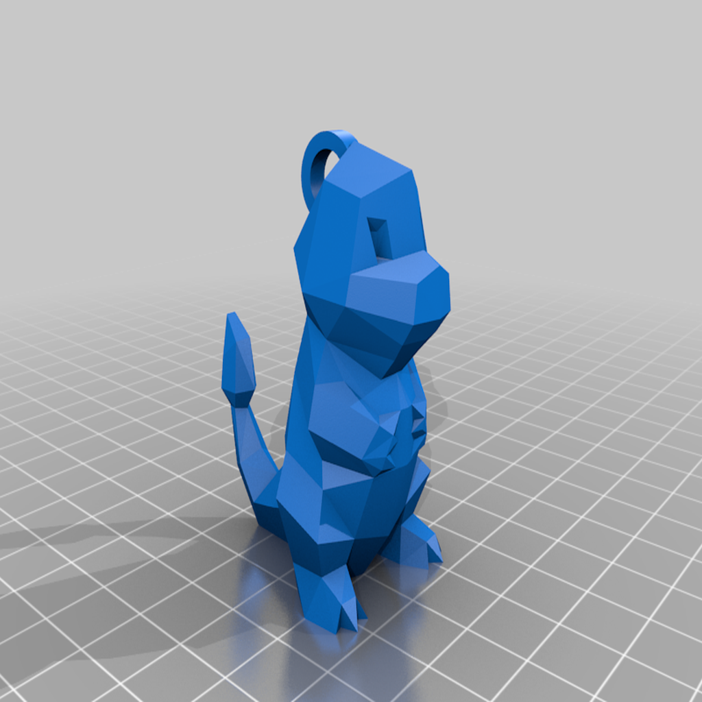 Archivo STL gratis charmander_keychain 🧞‍♂️ ・Objeto de impresión 3D ...