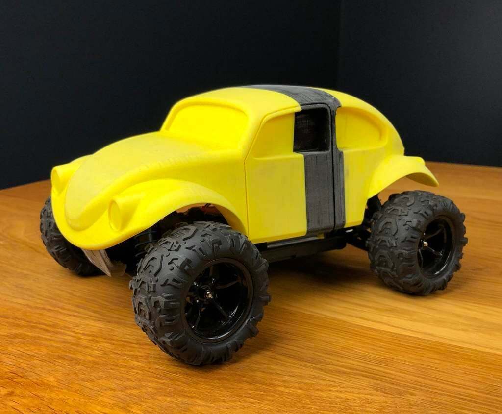 🪲 VW Beetle BUG - 1/18 RC body (PXtoys 9302E)・Free STL File for 3D ...