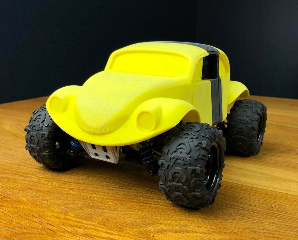 🪲 VW Beetle BUG - 1/18 RC body (PXtoys 9302E)・Free STL File for 3D ...