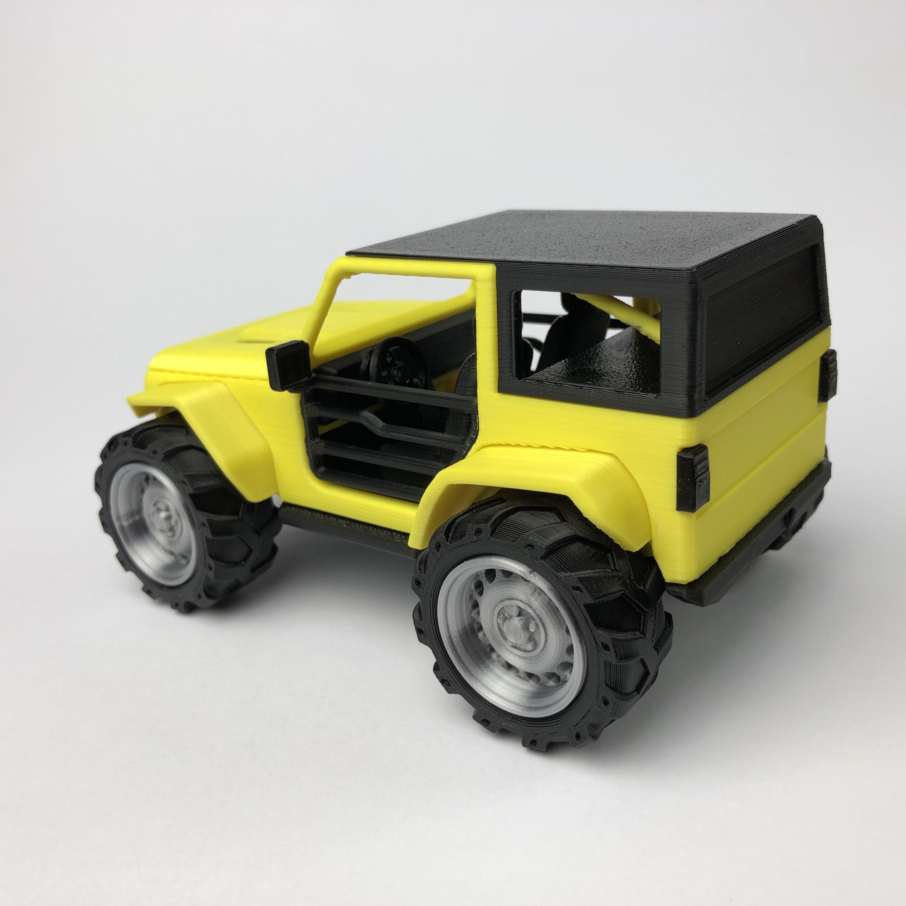 Free STL file 2-door JEEP w removable HARDTOP 🚗 ・3D printer design to ...